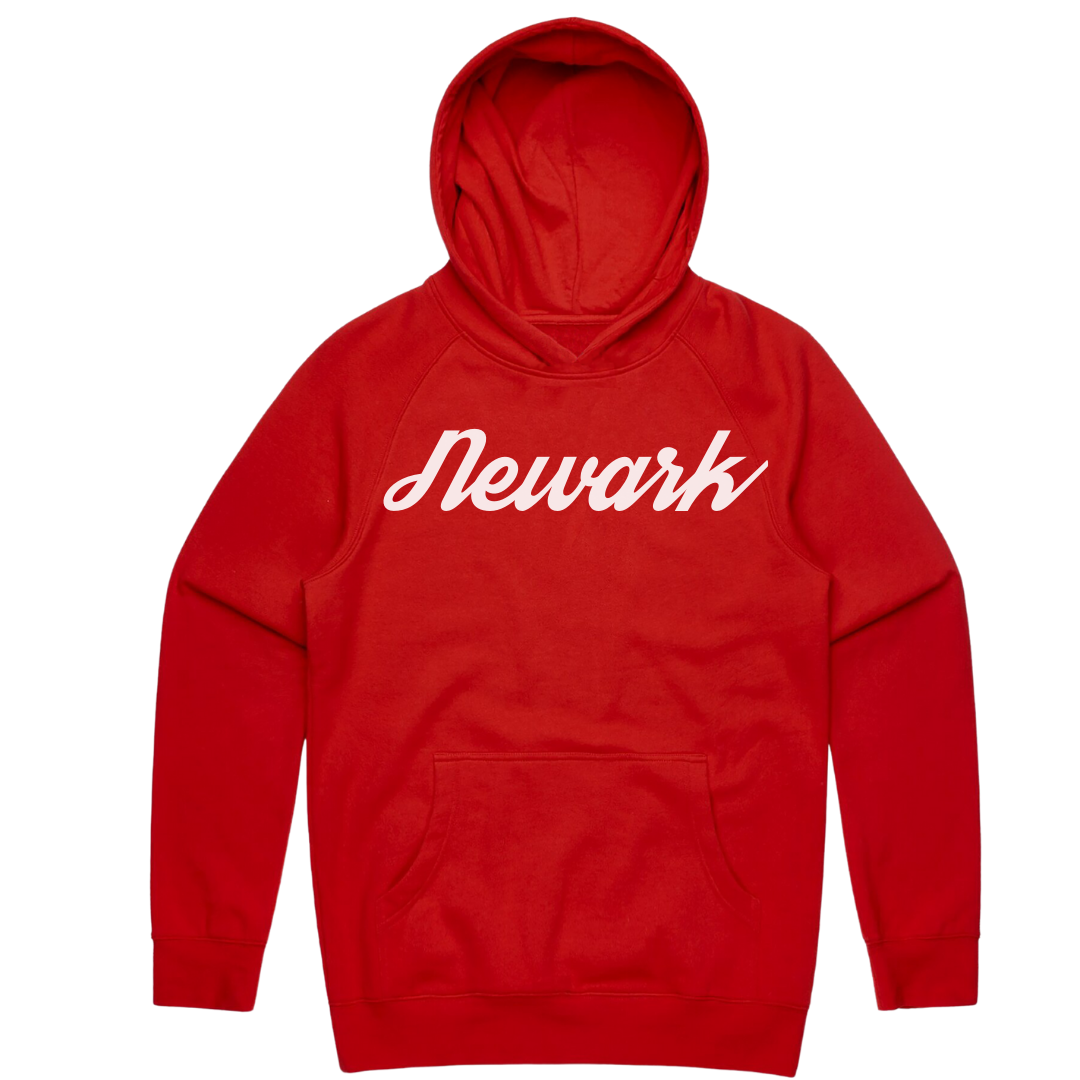 Newark Cursive Hoodie – The Newark Tees Store